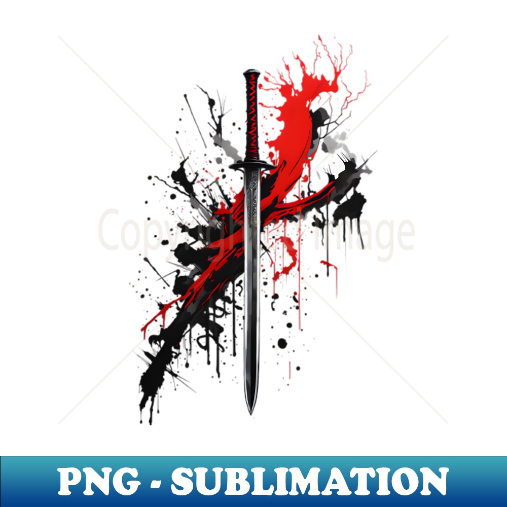 Cool Sword with a Splash Design - Creative Sublimation PNG D | Inspire ...