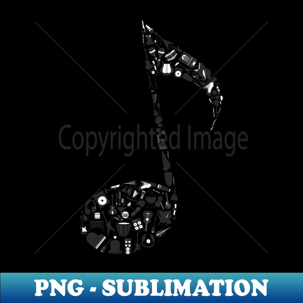 MUSICIAL INTRUSTUMENT making a note - Modern Sublimation PNG | Inspire ...