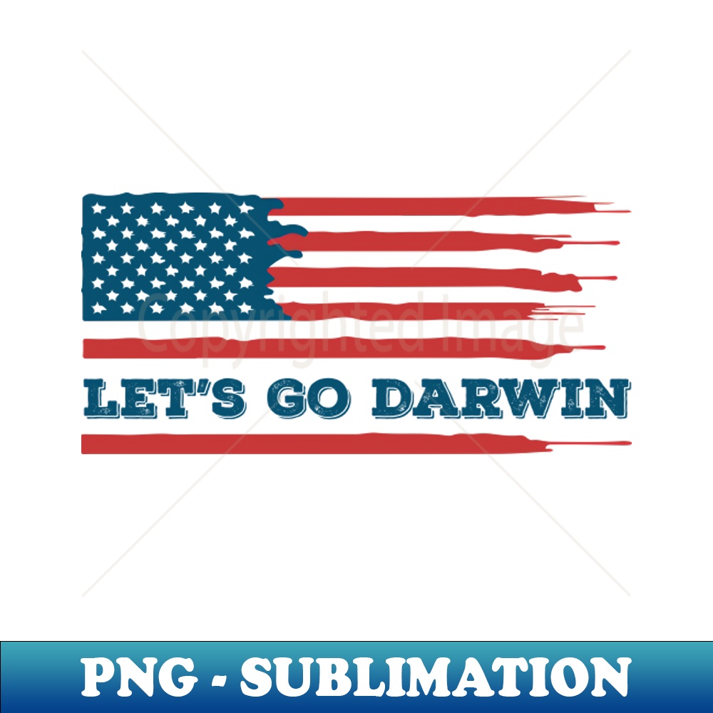 Lets Go Darwin Vintage American Flag - Unique Sublimation PN | Inspire ...