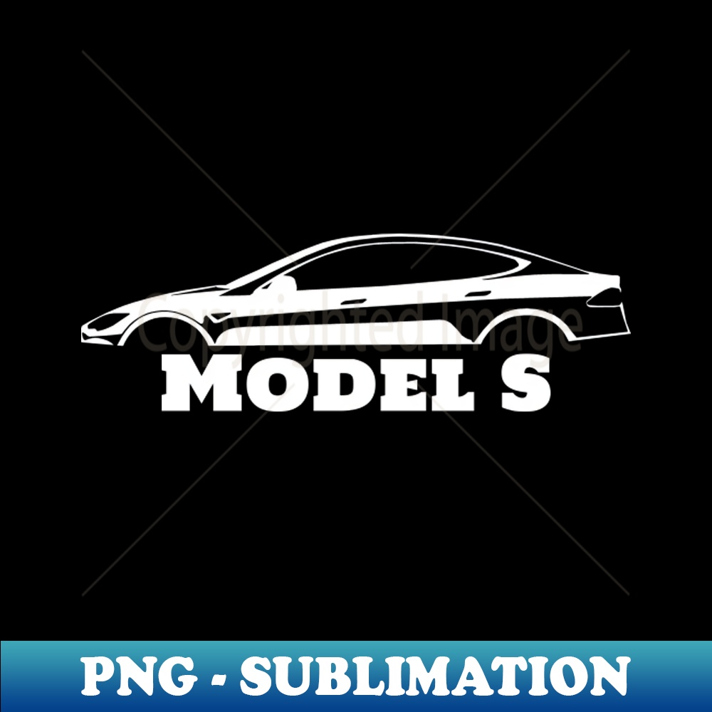 Model S Logo - Decorative Sublimation PNG File | Inspire Uplift