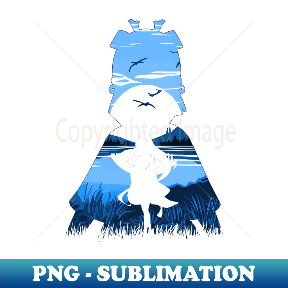 Genshin Impact Ayaka - High-Quality PNG Sublimation Download | Inspire ...