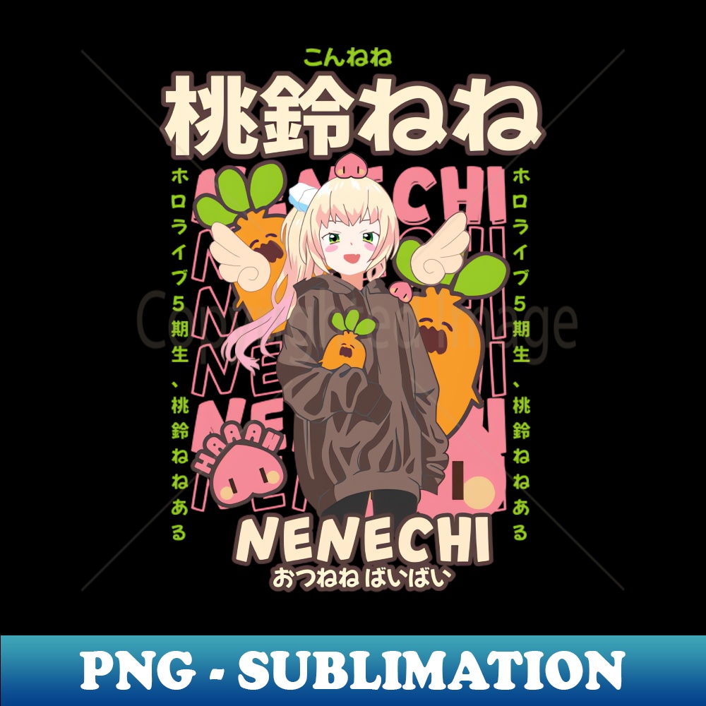 Momosuzu Nene v1 - PNG Transparent Sublimation File | Inspire Uplift