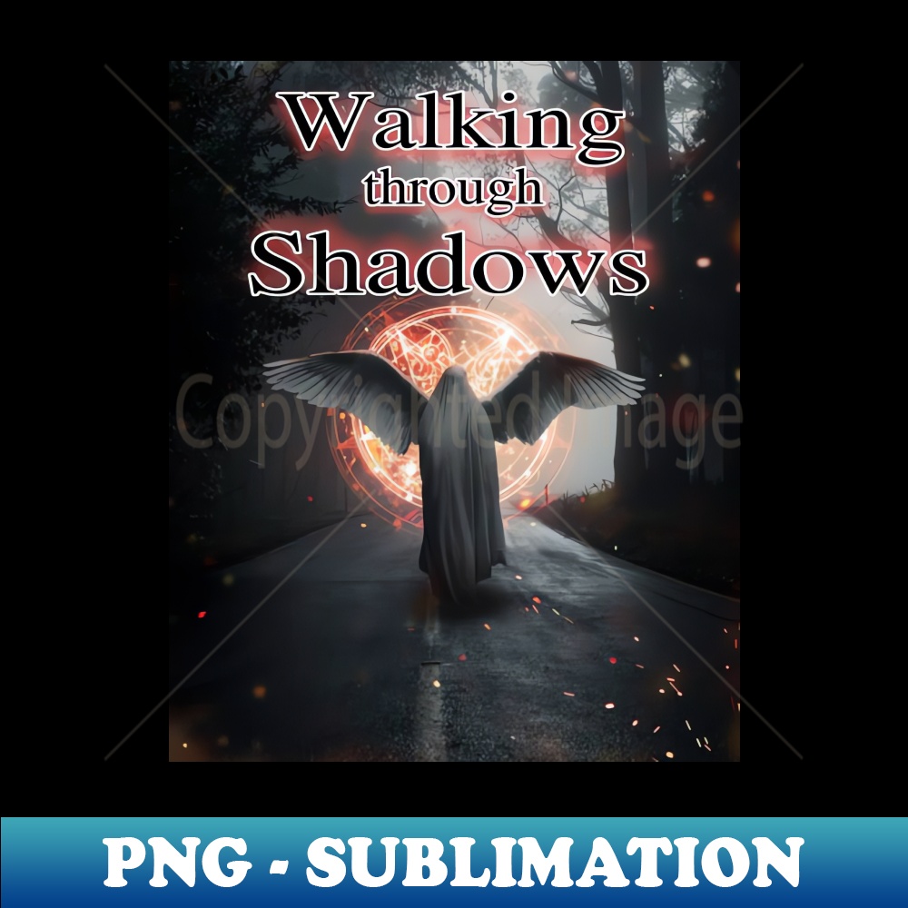 Walking through Shadows - Aesthetic Sublimation Digital File | Inspire ...