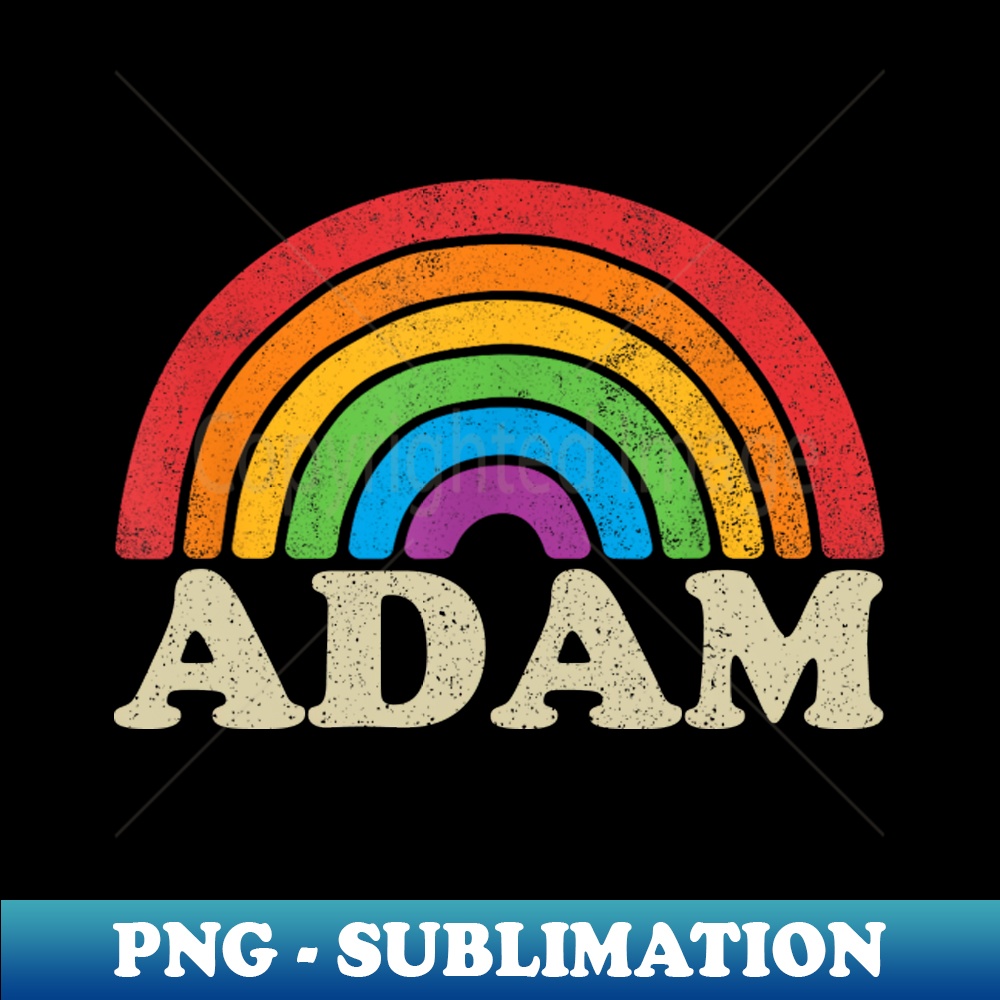 Adam - Retro Rainbow Flag Vintage-Style - Special Edition Su | Inspire ...