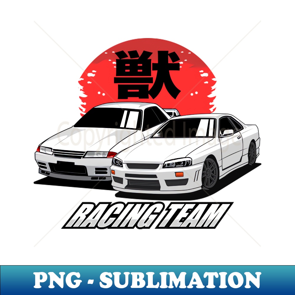 R32 R34 Skyline - Racing Team - Premium Sublimation Digital | Inspire ...