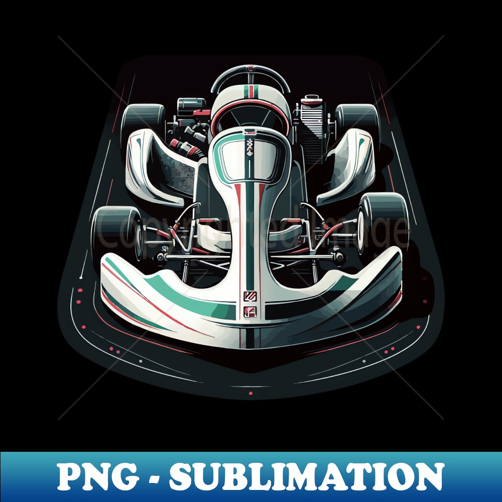 Tony Kart OTK Race Kart - Modern Sublimation PNG File | Inspire Uplift