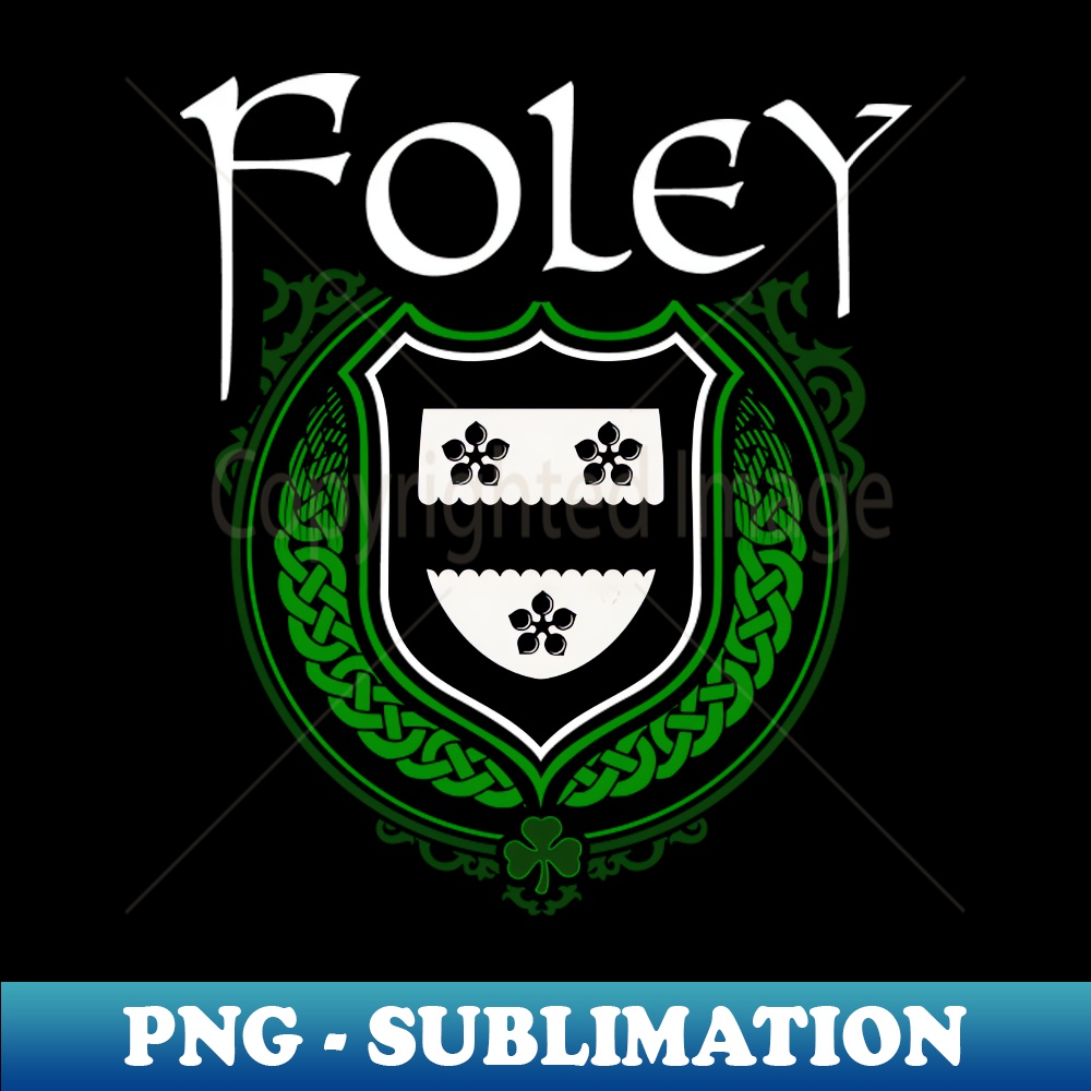 Foley Family Irish Coat of Arms Clan Crest - Unique Sublimat | Inspire ...