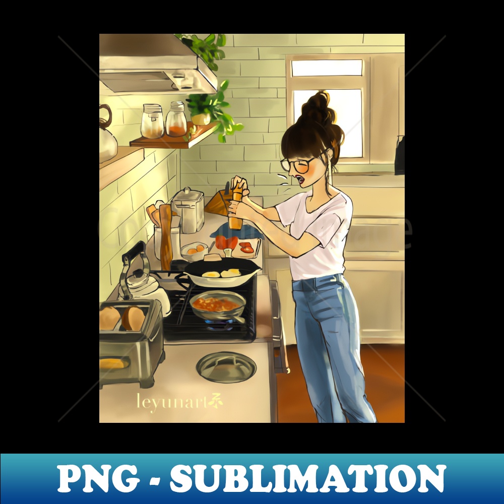 Morning Routine - Sublimation-Ready PNG File | Inspire Uplift