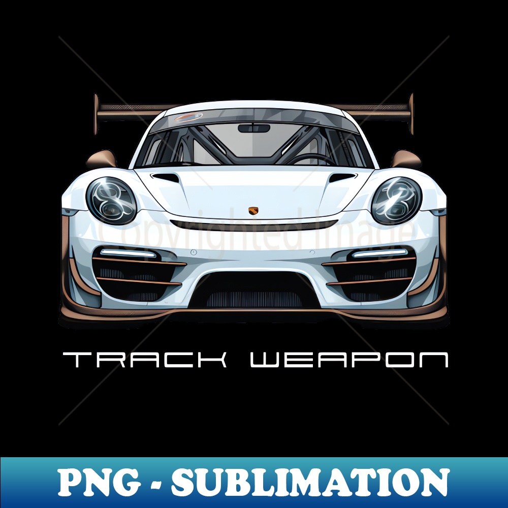 Track weapon - PNG Transparent Sublimation Design | Inspire Uplift