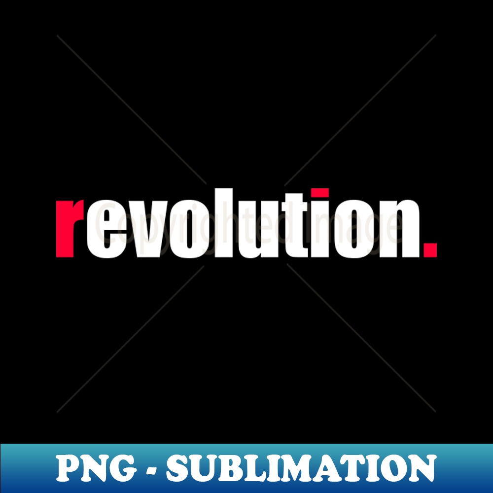 Revolution Evolution Contemporary Design Text Slogan - High- | Inspire Uplift