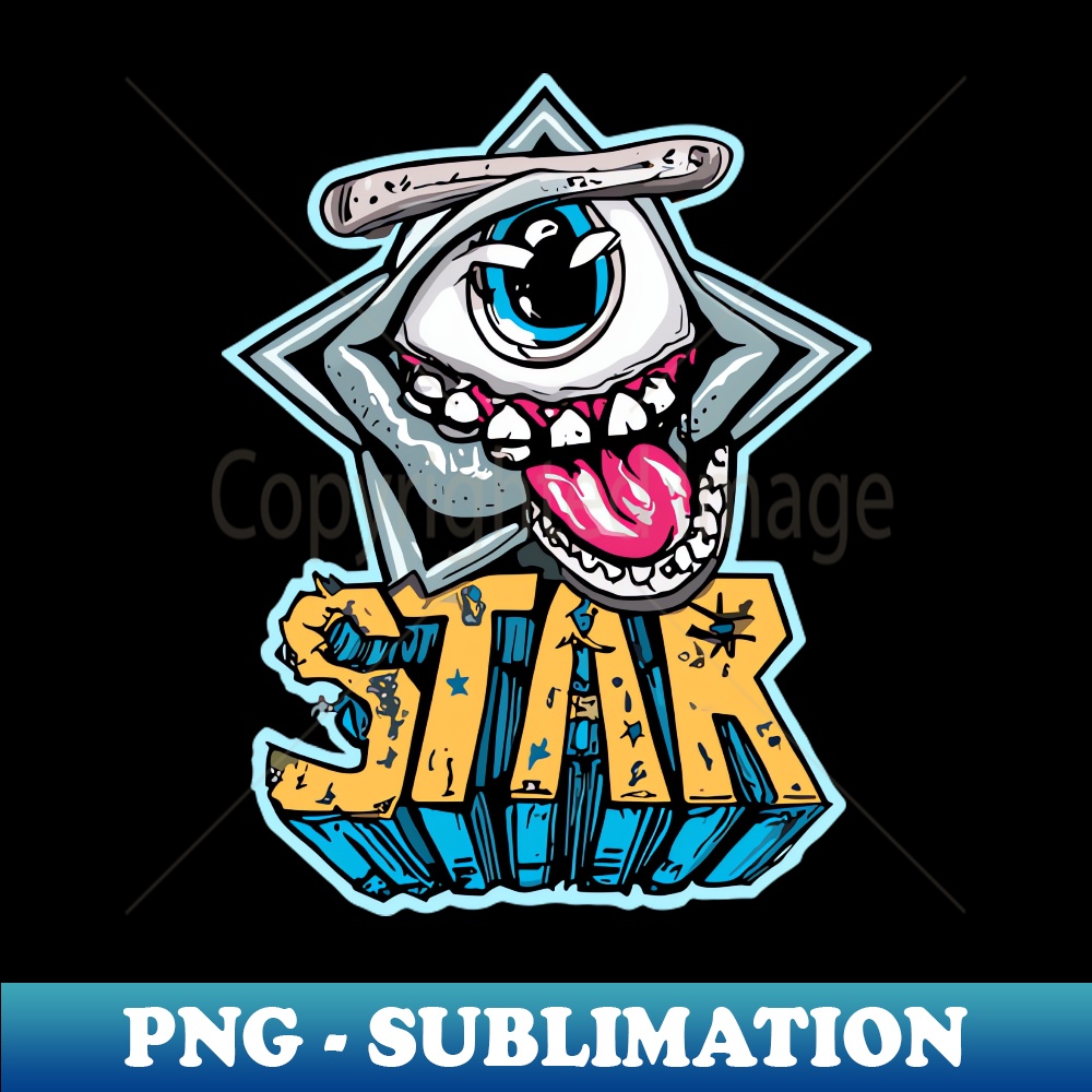 eye star - PNG Transparent Sublimation Design | Inspire Uplift