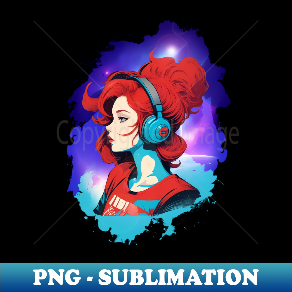 Music is Life 03 - PNG Transparent Sublimation Design | Inspire Uplift
