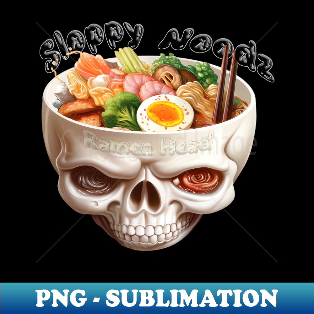 Ramen Head Sloppy Noodz - Aesthetic Sublimation Digital File | Inspire ...