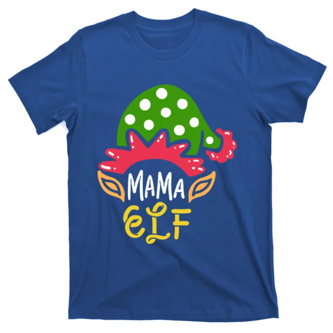 Mama Elf Mother Mom Funny Family Christmas Squad Costume Gif | Inspire ...