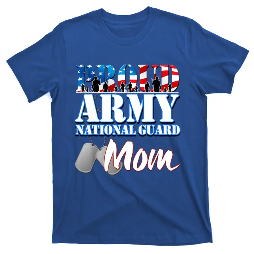Funny Proud Army National Guard Gift Mom Mothers Day Gift T- - Inspire ...