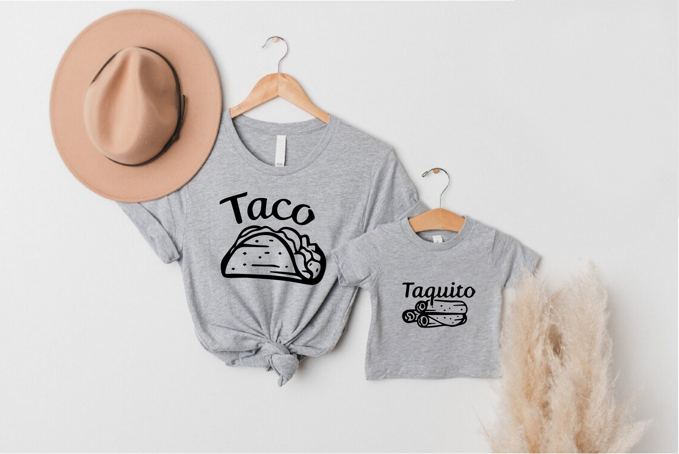 Taco and Taquito Dad and Baby Matching Shirts,Fathers Day Gi | Inspire ...
