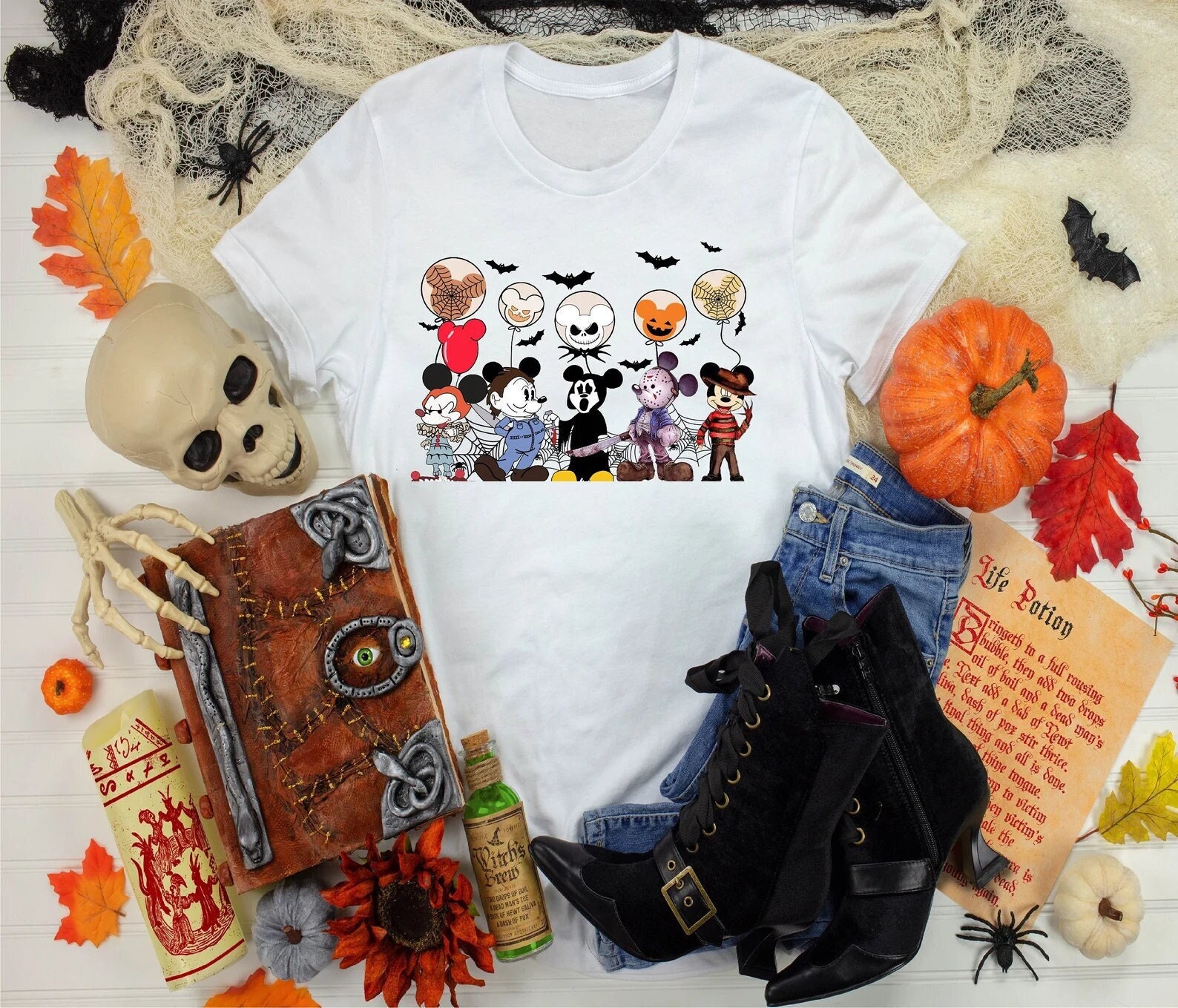 Disney Horror Friends Shirt,Disney Horror Nights,Disney Hall | Inspire ...