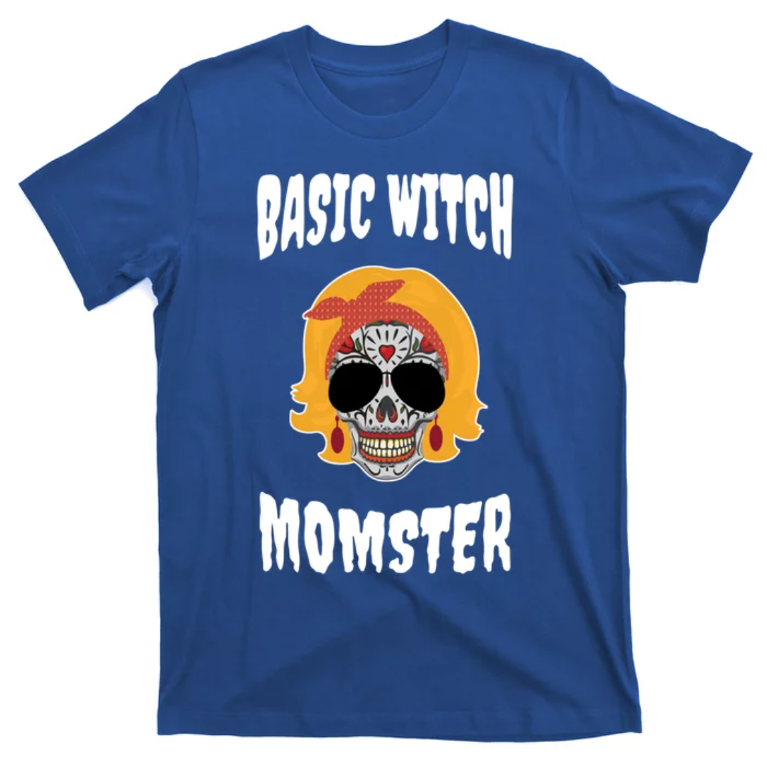 Basic Witch Momster Sugar Skull Ginger Mom Funny Mother Gift | Inspire ...