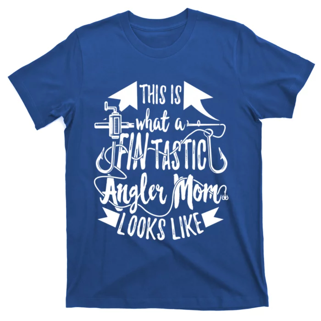 Fintastic Angler Mom Fishing Fisher Fisher Mother Great Gift | Inspire ...