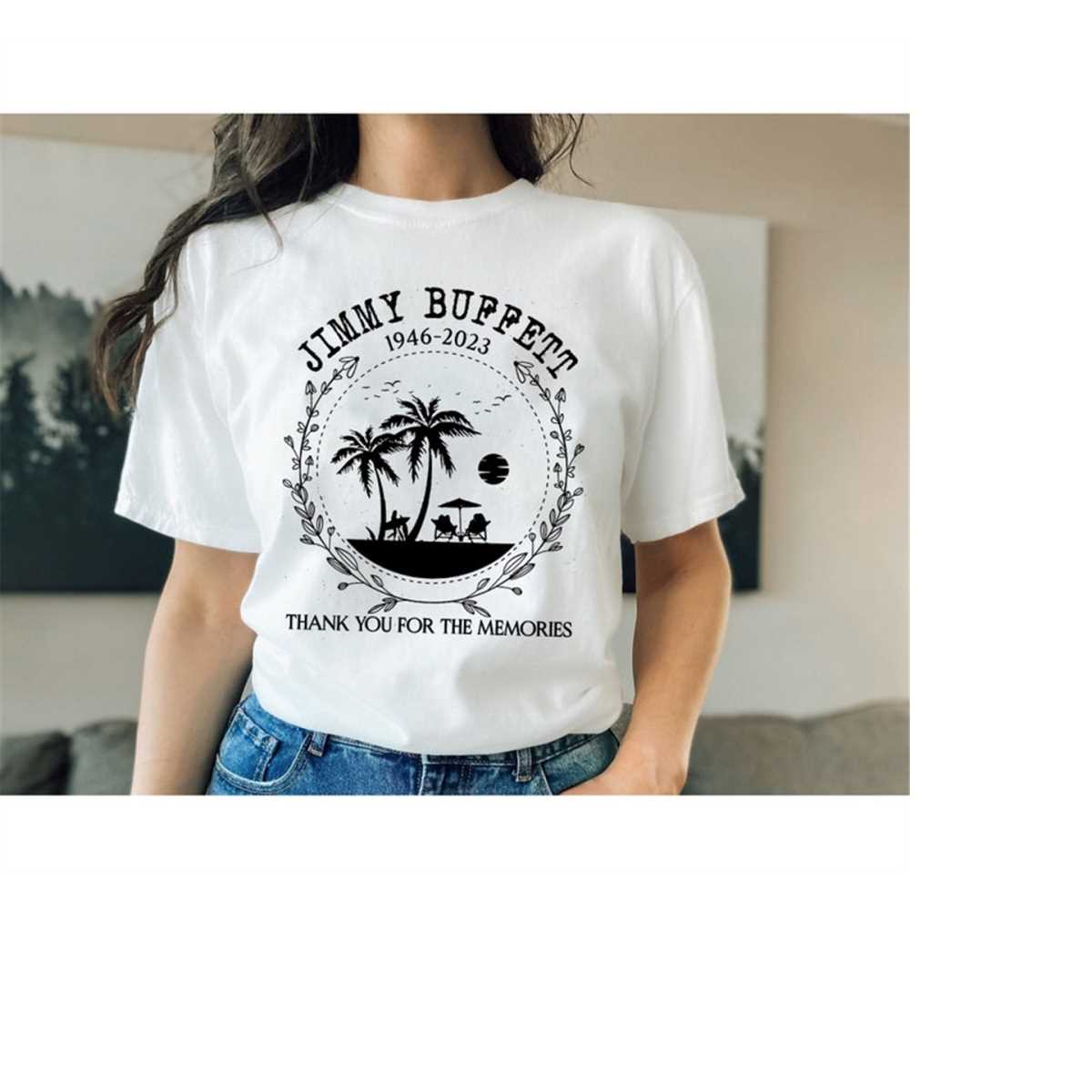 Retro RIP Jimmy Buffett Memorial Shirt, Vintage Jimmy Buffet - Inspire ...