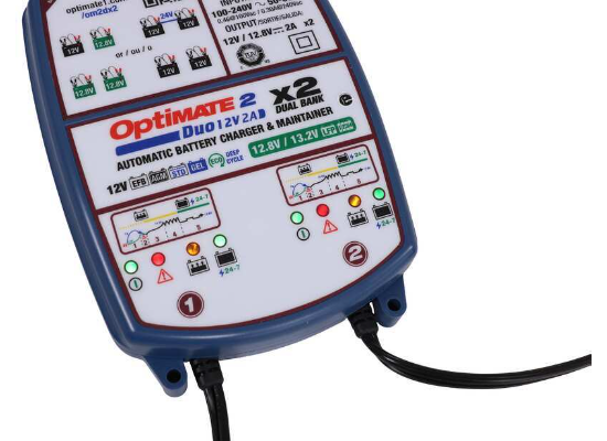 2 DUO Smart Battery Charger - AC to DC - 2 Bank - 12V - 2 Am | Inspire ...