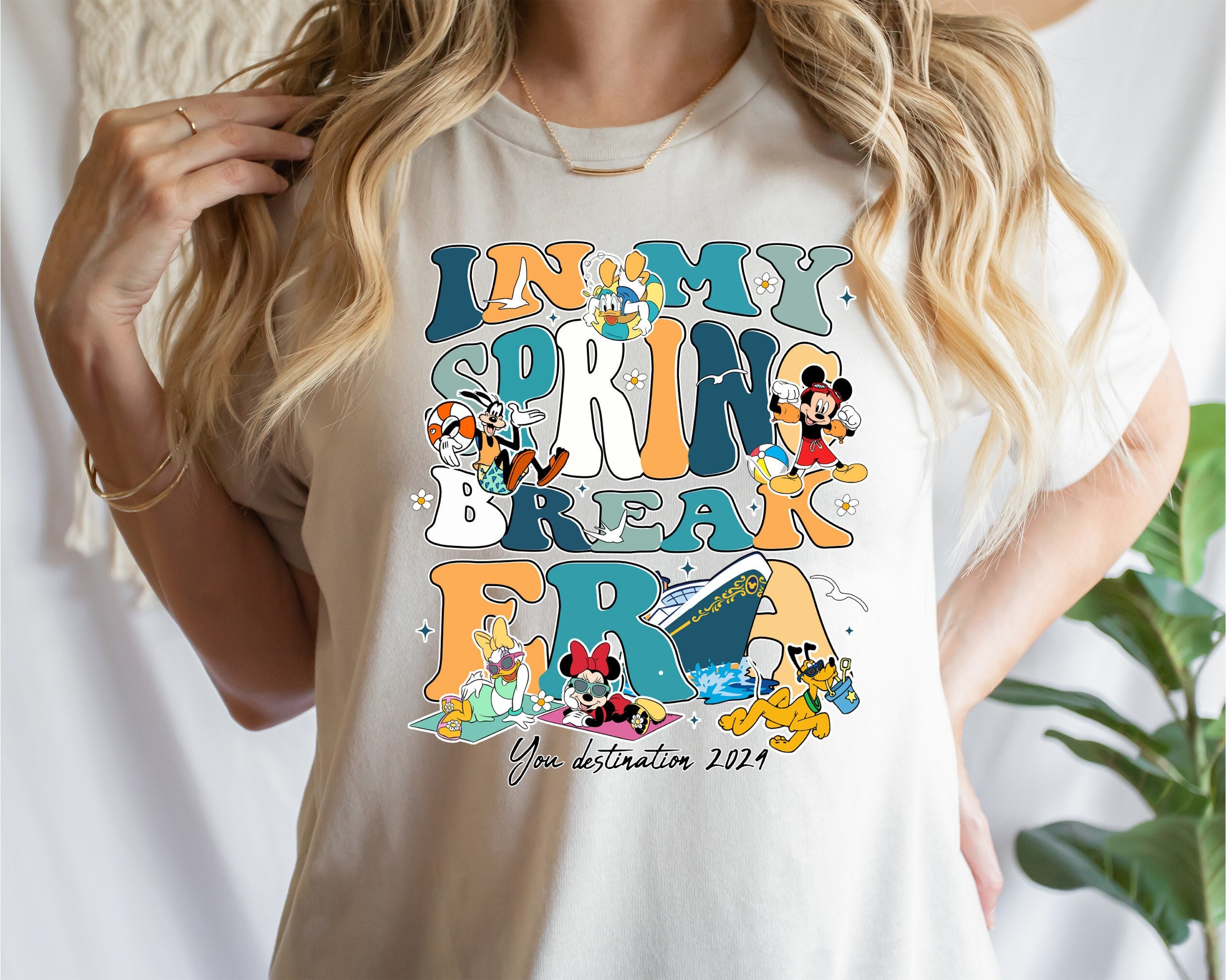 Disney In My Spring Break Era Shirt, Mickey Friends 2024 Shi | Inspire ...