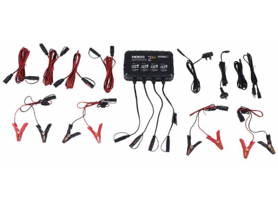 Genius Multi-Bank Smart Battery Charger - AC to DC - 4 Bank | Inspire ...