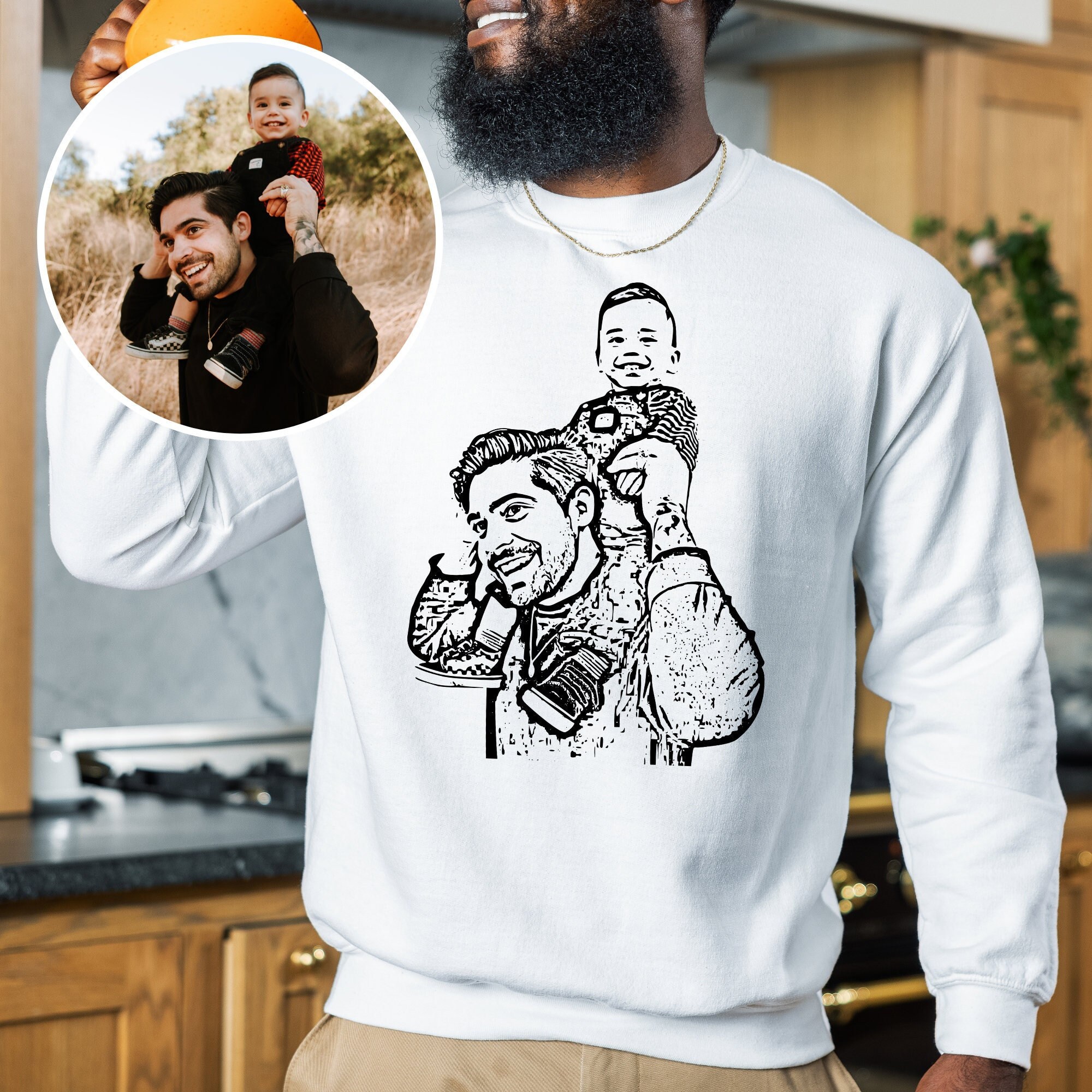 Custom Portrait Apparel Personalized Custom Portrait Shirts | Inspire ...