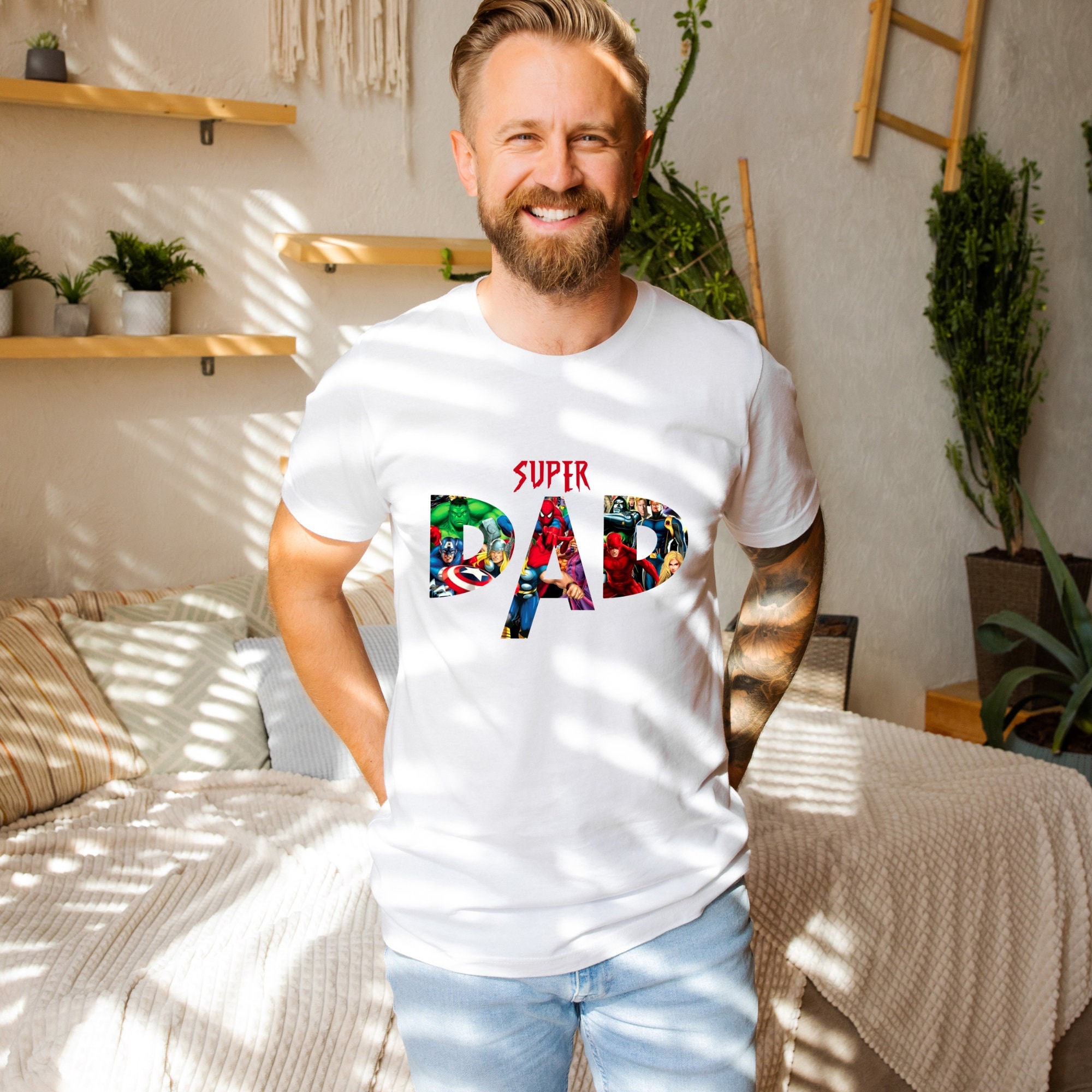 Superhero Dad Shirt, Daddy Youre Our Superhero, Best Dad Shi | Inspire Uplift