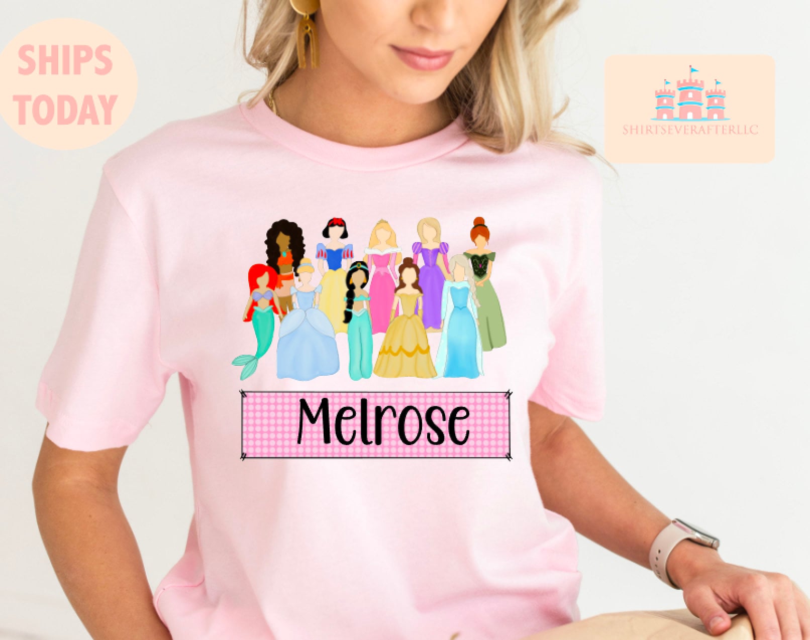 Disney Princess Belle, Tiana, Elsa, Anna, Jasmine, Ariel, Au | Inspire ...