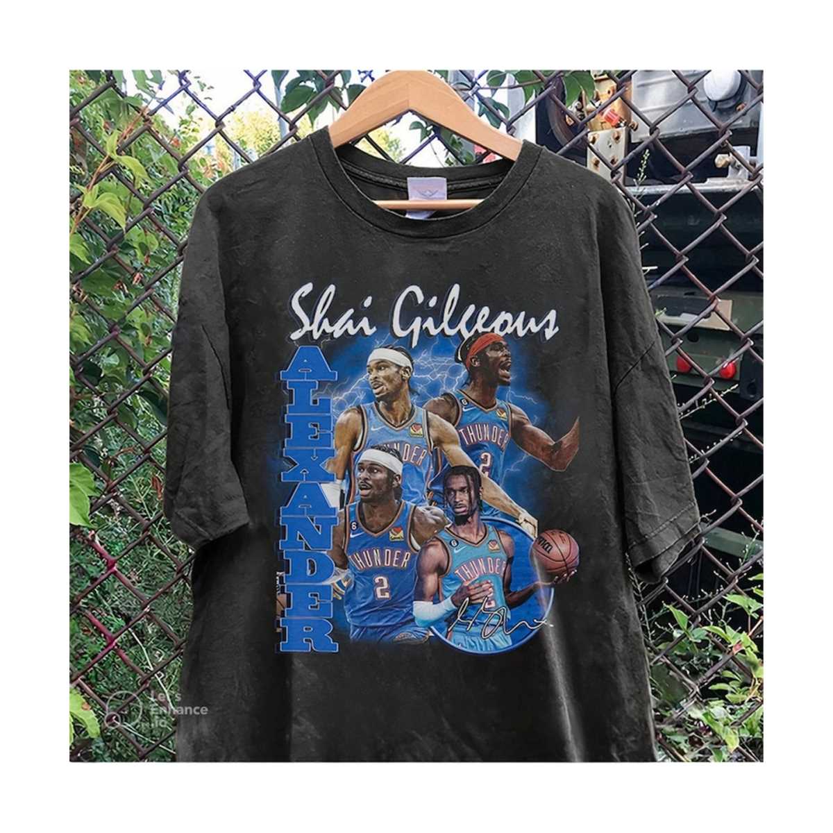 Vintage 90s Graphic Style Shai GilgeousAlexander TShirt Shai | Inspire ...