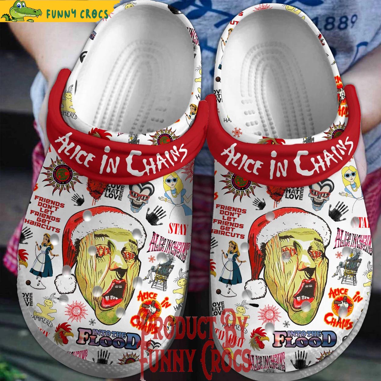 Alice In Chains Christmas Crocs - Discover Comfort And Style | Inspire ...