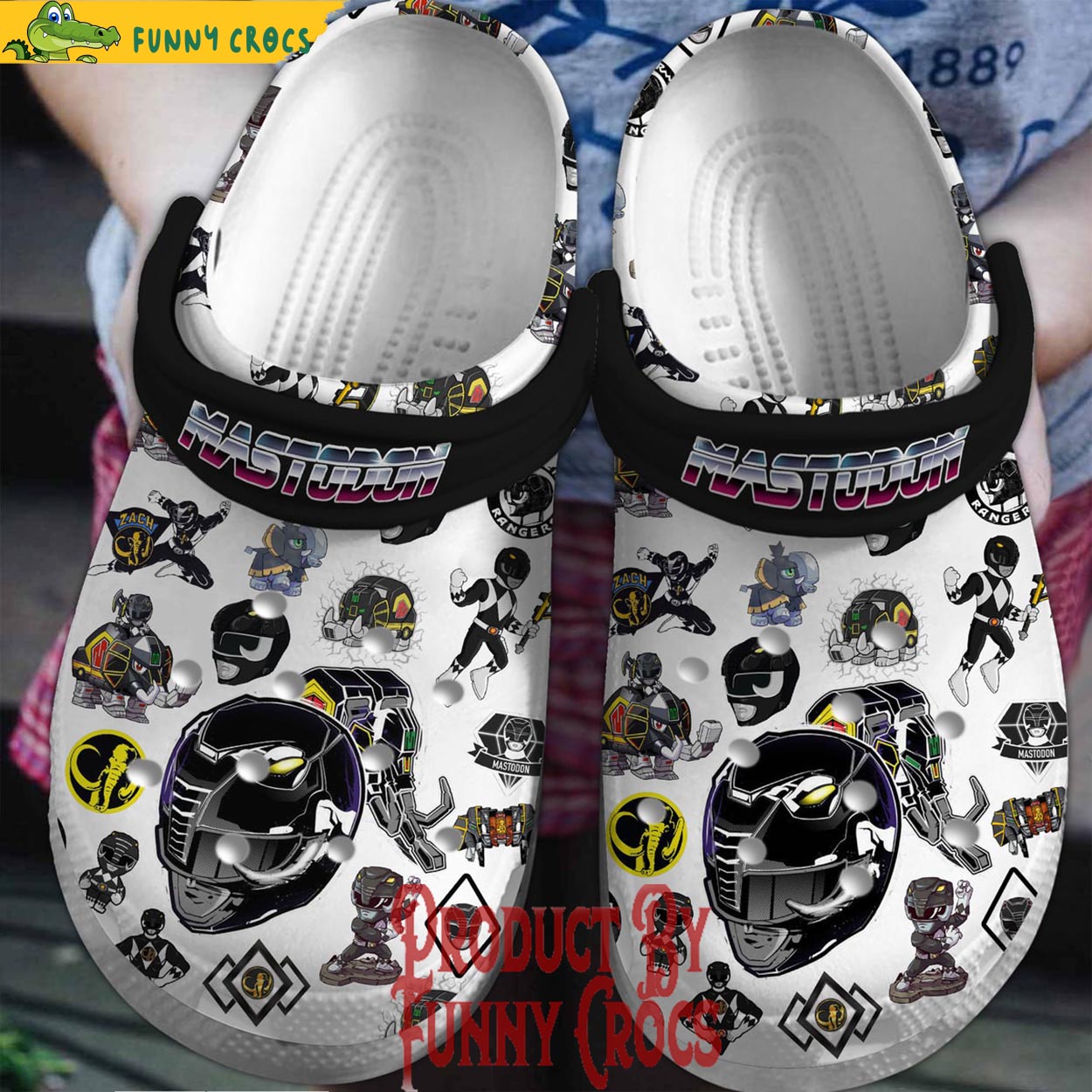 Mastodon Power Rangers Crocs - Discover Comfort And Style Cl | Inspire ...