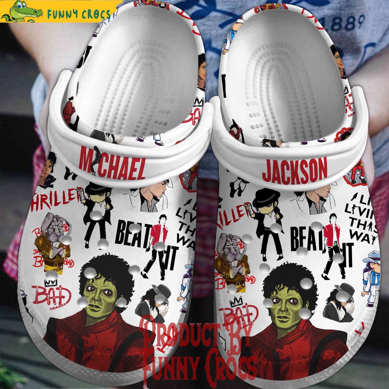 Beat It Michael Jackson Crocs - Discover Comfort And Style C | Inspire ...