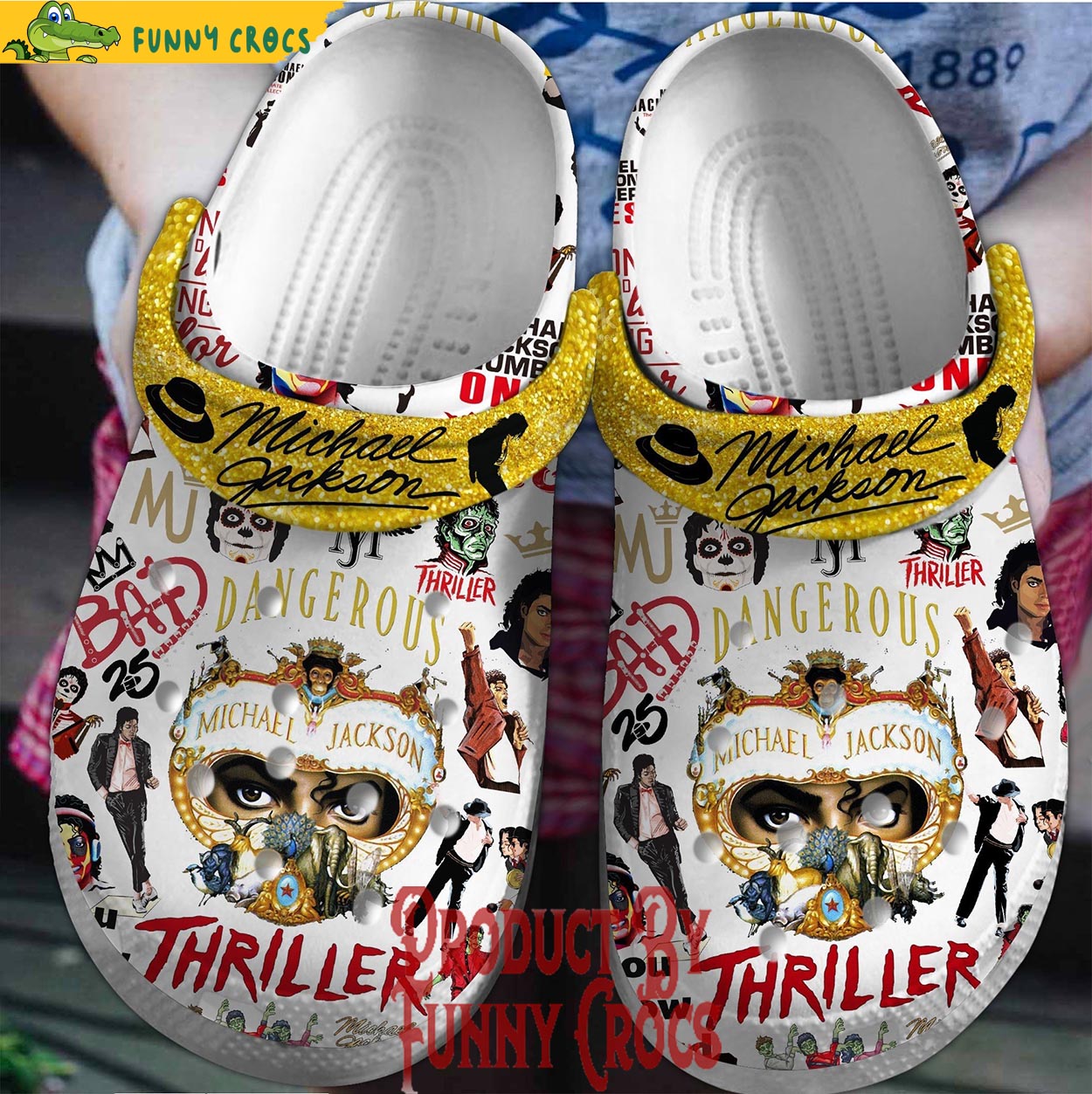 Thriller Michael Jackson Crocs - Discover Comfort And Style | Inspire ...