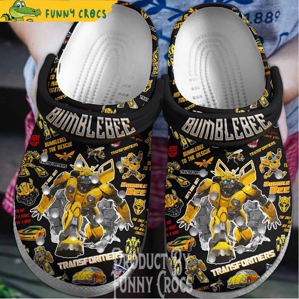 Transformers Prime Bumblebee Movie Crocs Shoes - Discover Co | Inspire ...