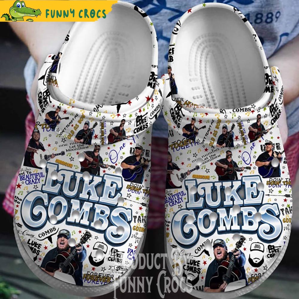 Luke Combs Beautiful Crazy Crocs Clogs - Discover Comfort An | Inspire ...