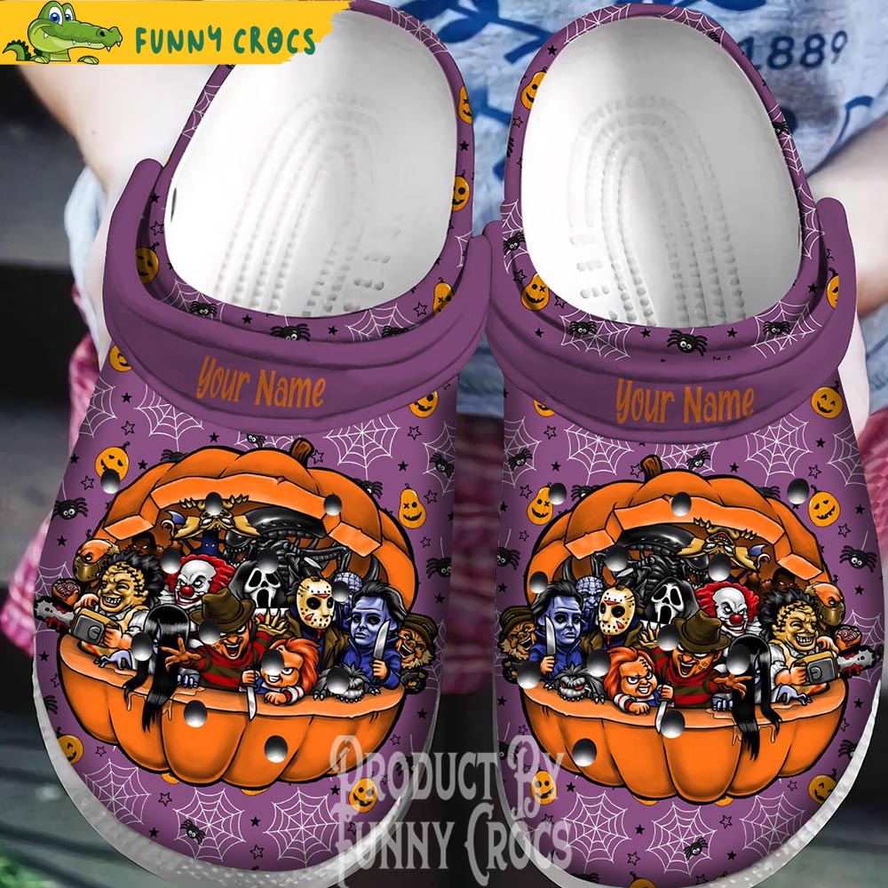 Full Horror Movie Halloween Crocs Shoes - Discover Comfort A | Inspire ...