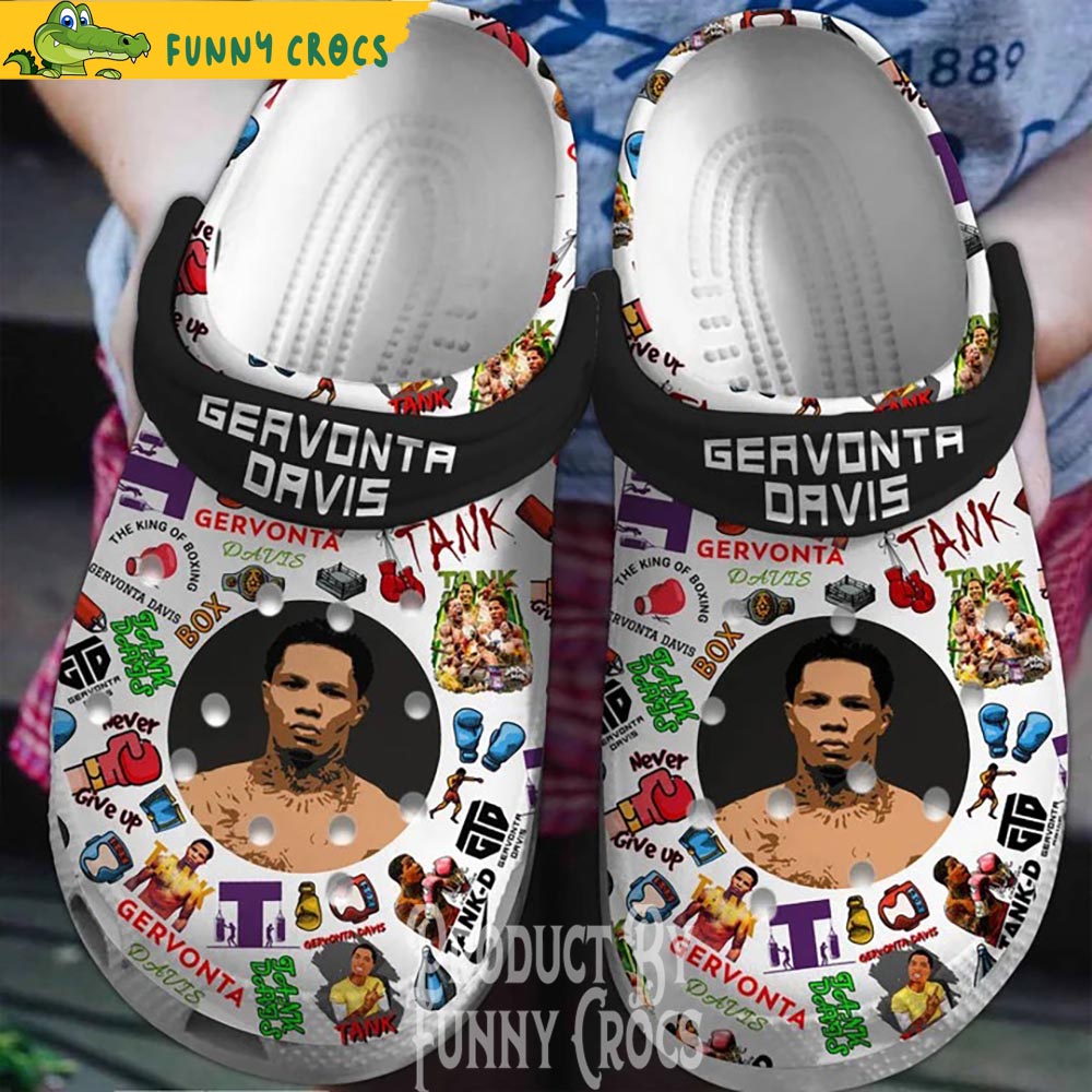 Boxing Gervonta Davis Crocs Shoes - Discover Comfort And Sty | Inspire ...
