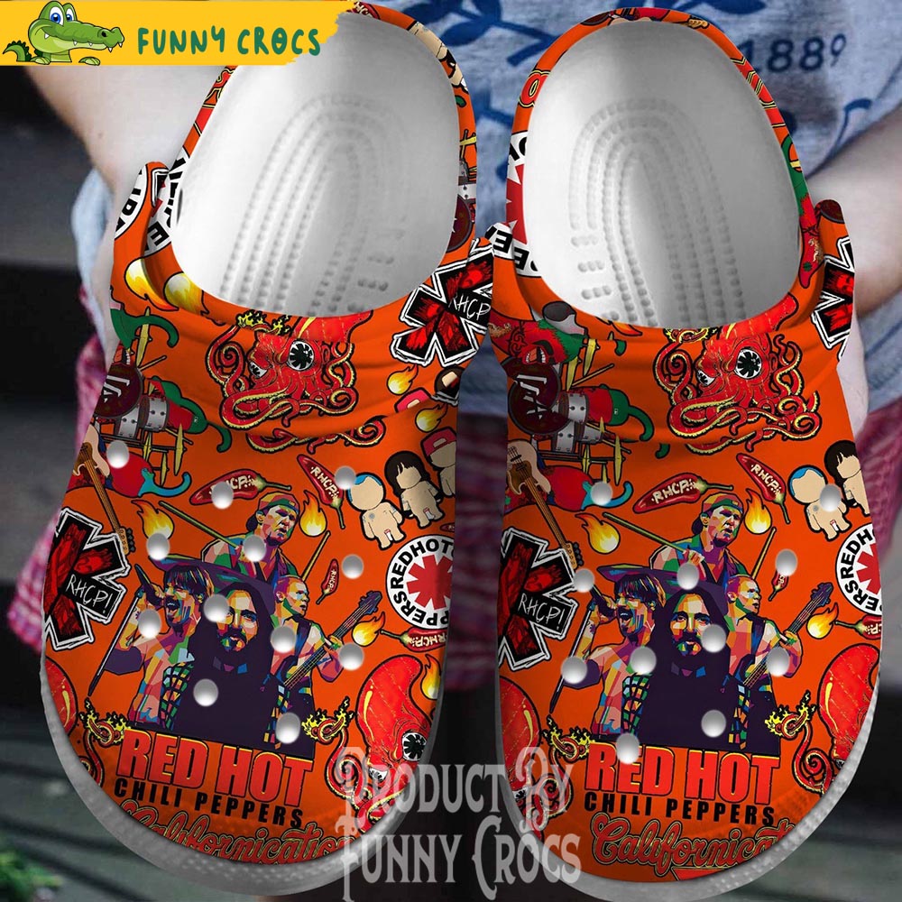 Red Hot Chili Peppers Band Members Crocs Clogs - Discover Co | Inspire ...