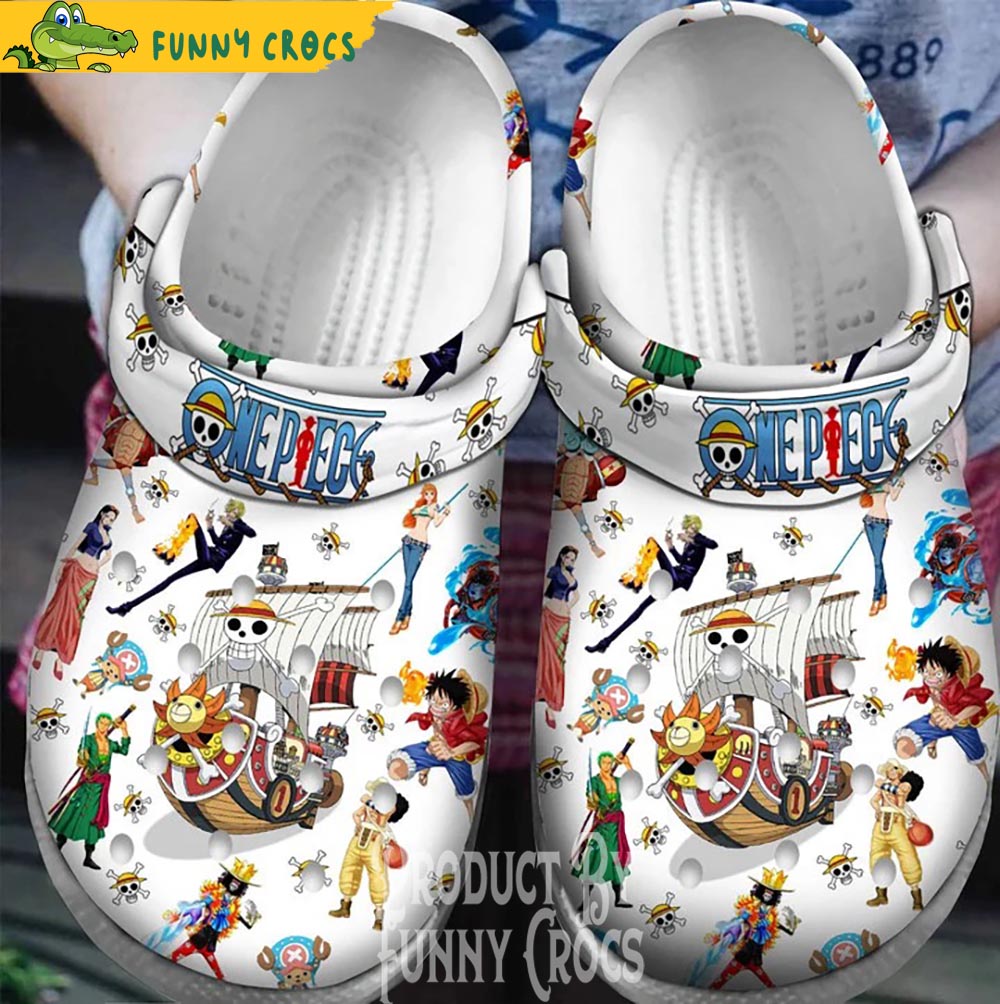Straw Hat Pirates One Piece Crocs Clogs - Discover Comfort A | Inspire ...