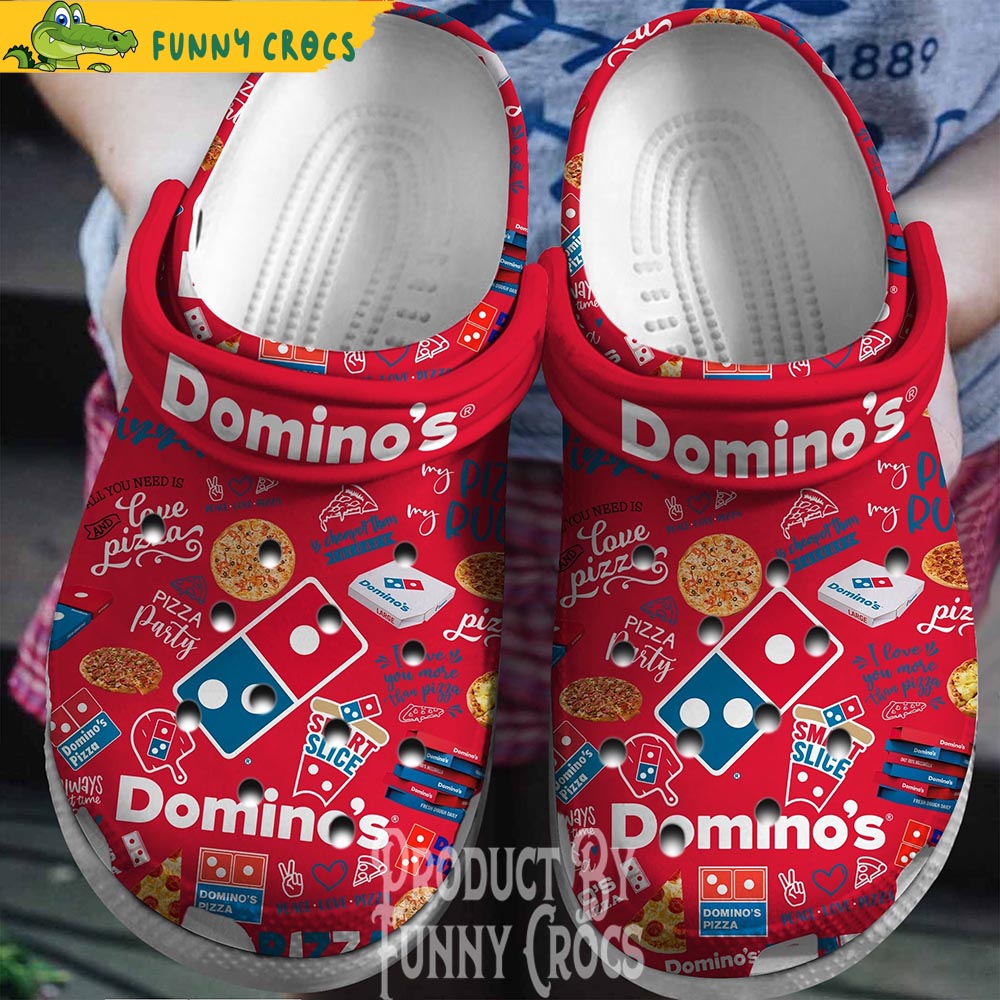 Dominos Pizza Food Crocs Shoes - Discover Comfort And Style | Inspire ...