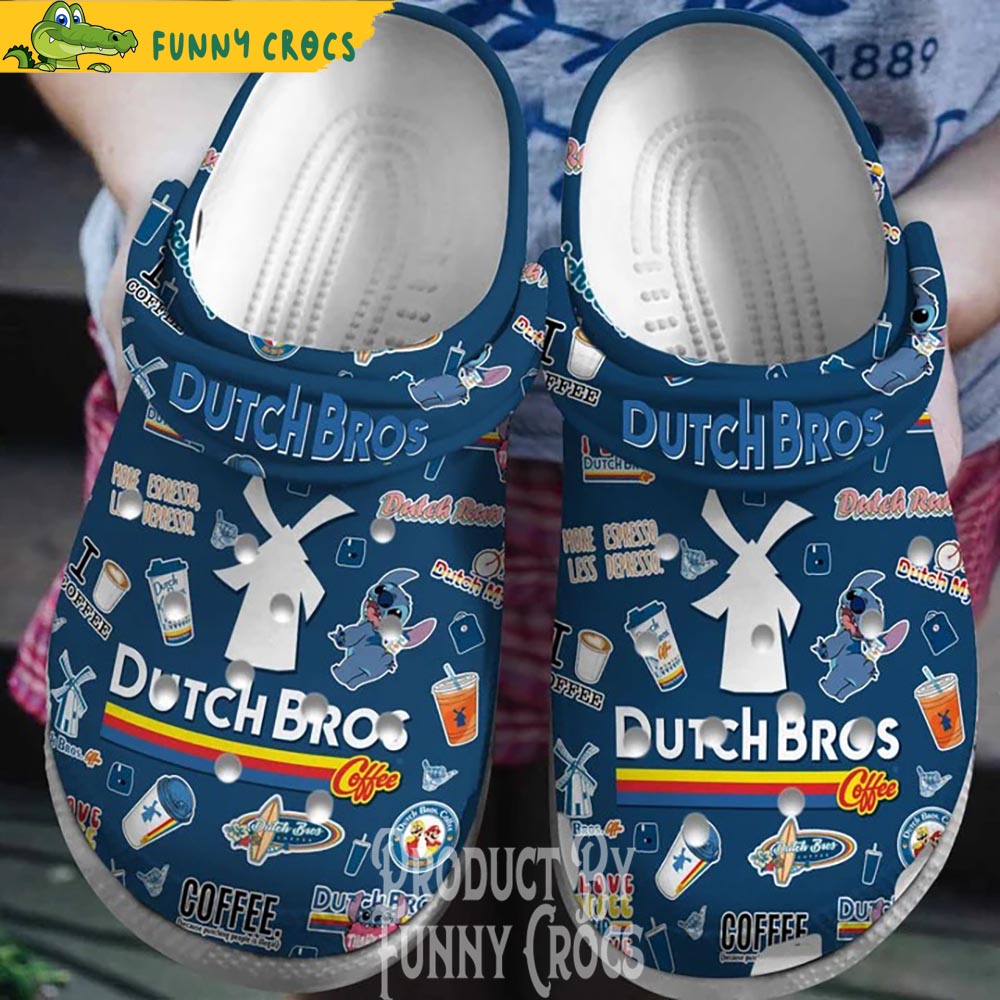 Dutch Bros Drink Stitch Crocs Clogs - Discover Comfort And S | Inspire ...