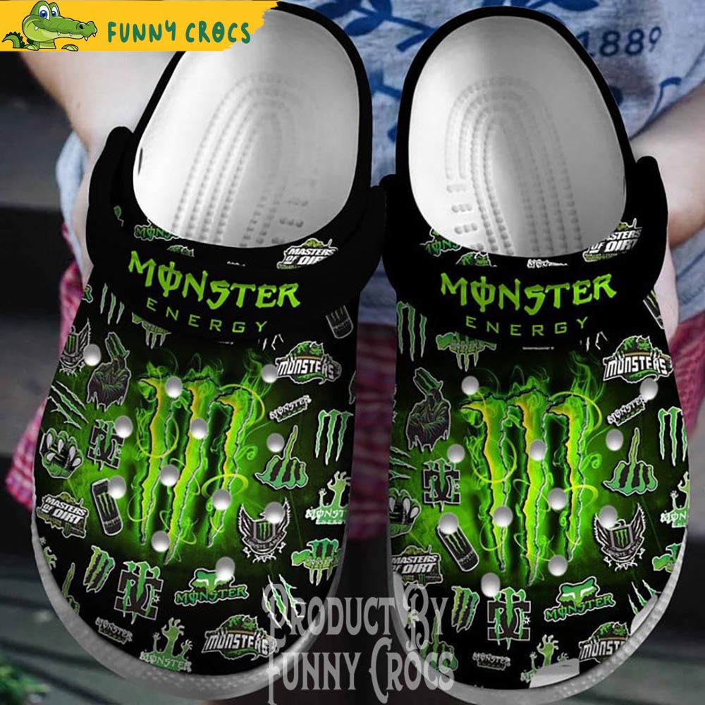 Monster Energy Drink Crocs Clogs - Discover Comfort And Styl | Inspire ...