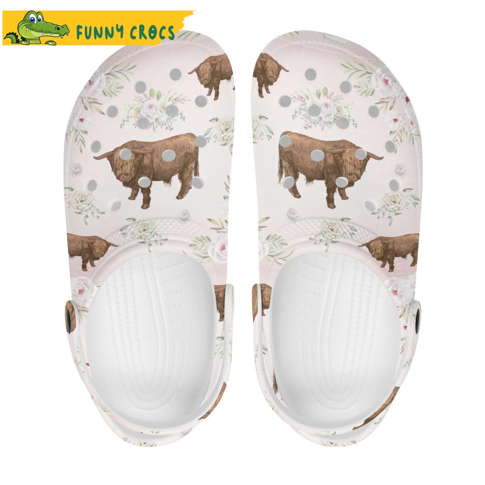 Highlands Cow Pink Crocs - Discover Comfort And Style Clog S | Inspire ...