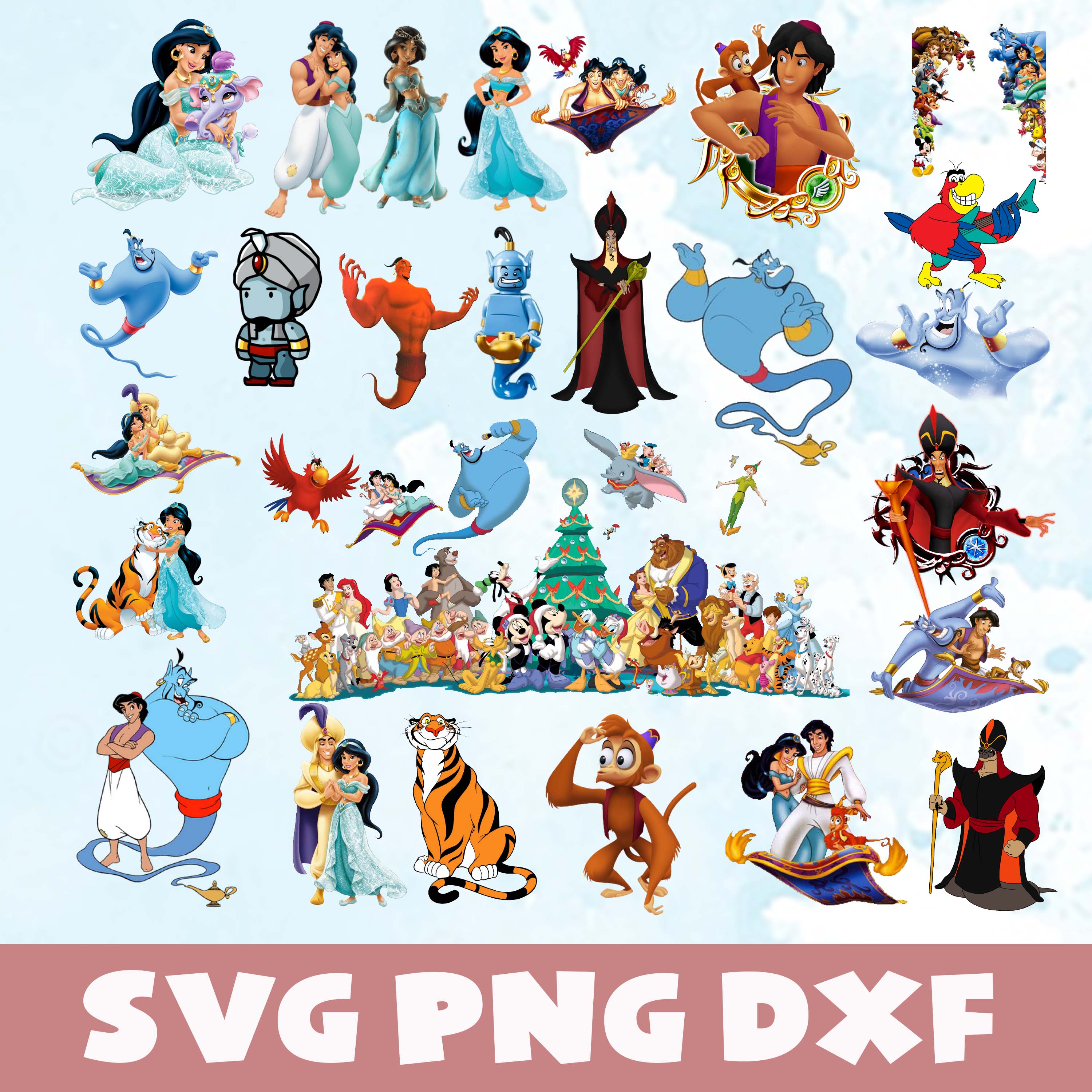 Aladdin disney svg,png,dxf,Aladdin disney svg bundle,png,dxf - Inspire ...