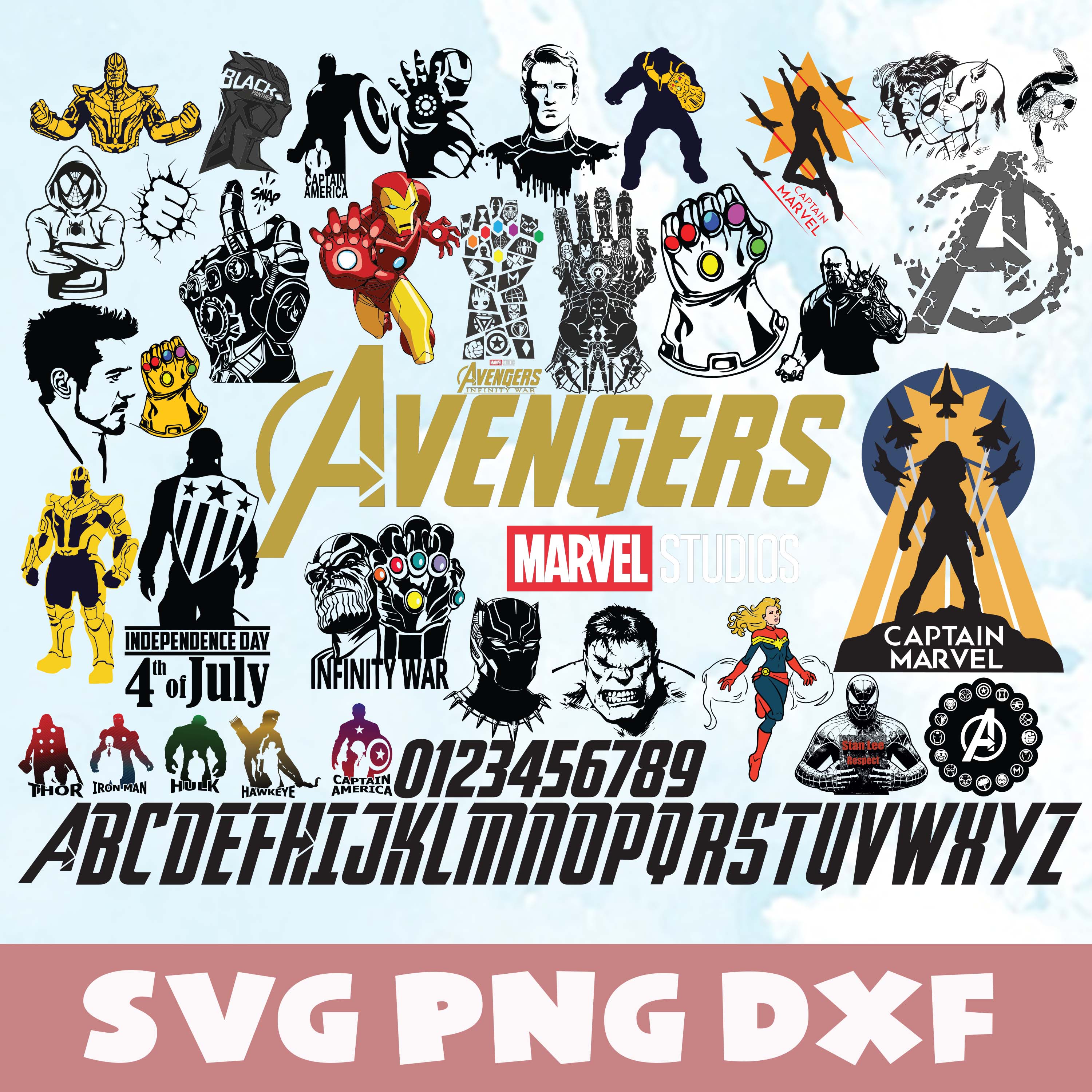 Avengers endgame marvel svg bunlde ,Marvel svg bundle, Marve - Inspire ...