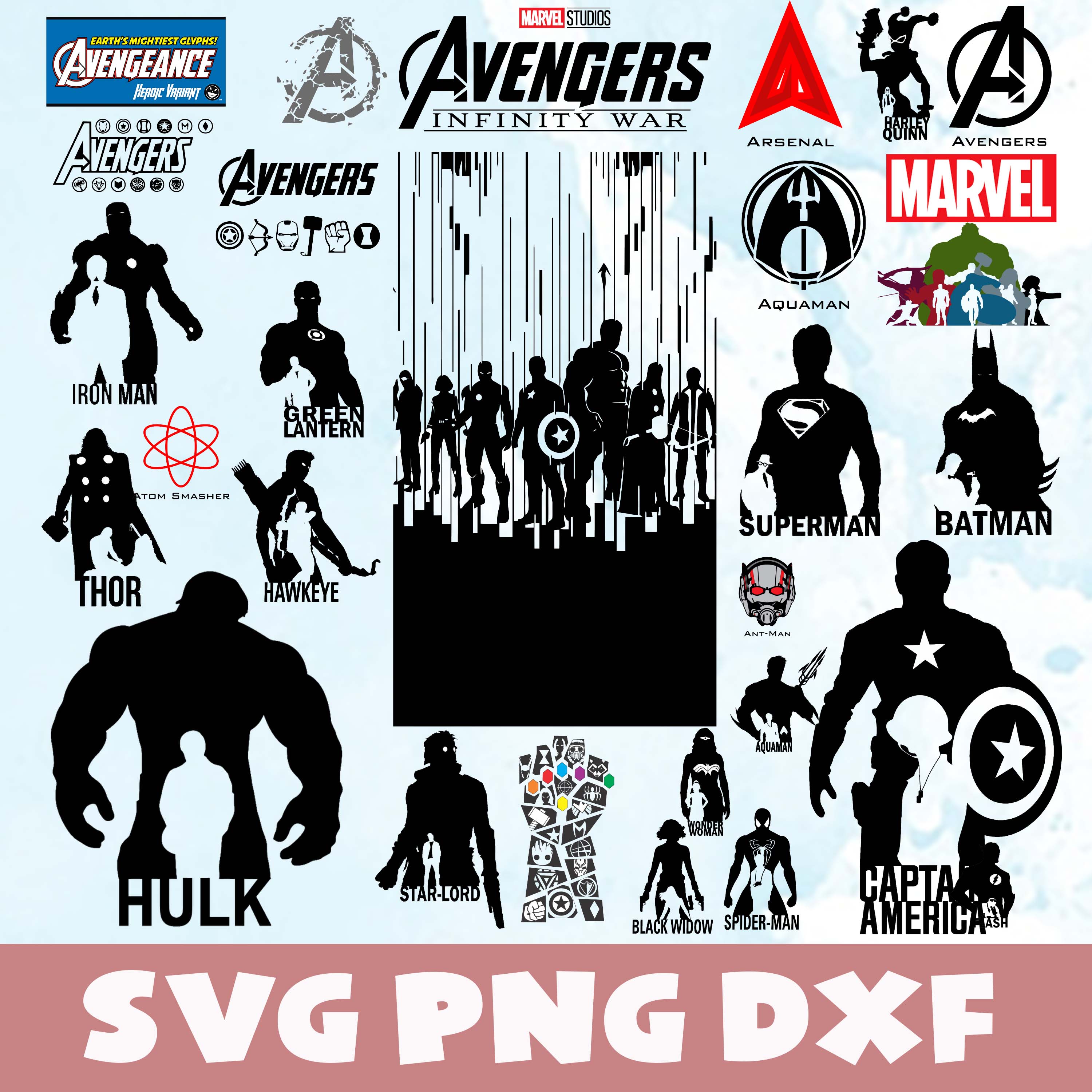 Avengers marvel svg lego bunlde, Marvel svg bundle, Marvel h | Inspire ...