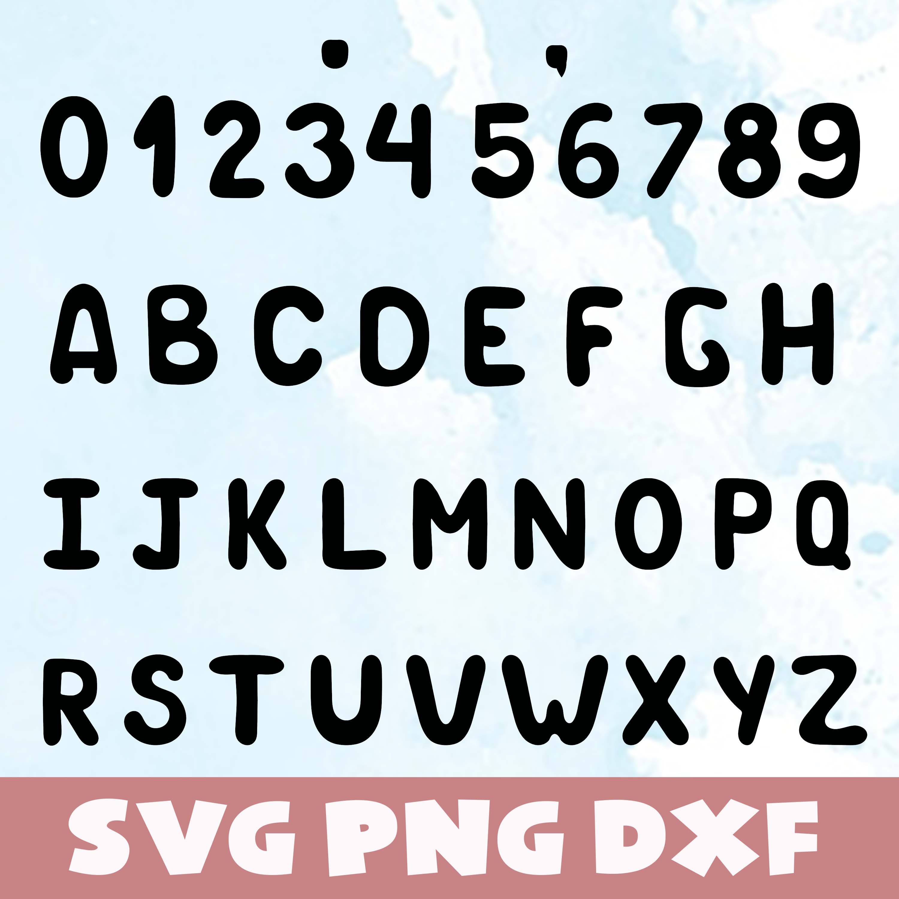 Black number svg,png,dxf,Black number font svg,png,dxf,Vinyl | Inspire ...