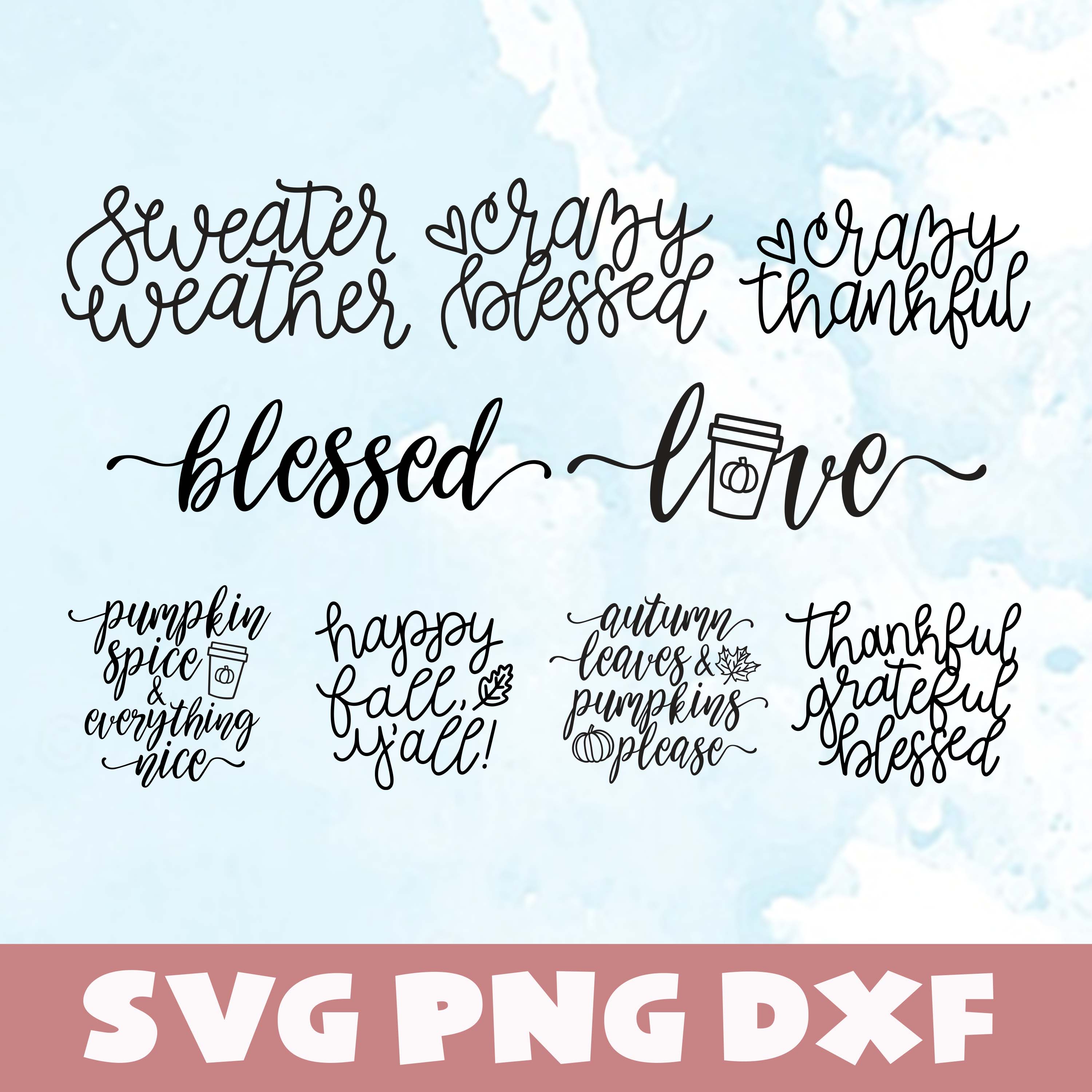 Fall shirts quote svg,png,dxf, Fall shirts quote bundle svg, - Inspire ...